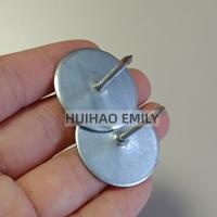 China Galvanized steel Cup Head Insulation Pins Weld To Sheet Metal Of Duct Work for sale