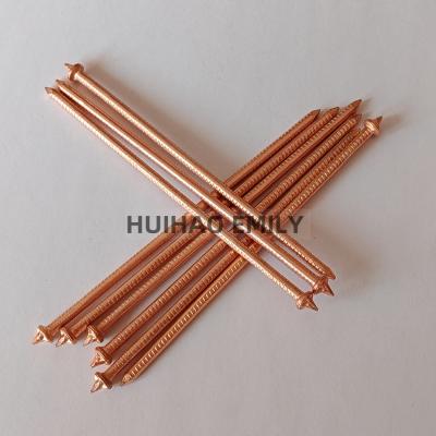 China 3mmx100mm Copper Coated CD Stud Welding Insulation Pins For Ship Repair for sale