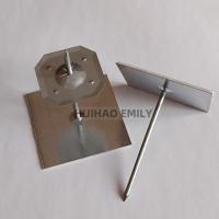 China Galvanized Steel Rock Wool Fixing Insulation Pins With Self Locking Washer for sale