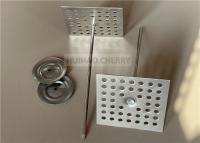 China 12Gauge Aluminium Perforated Base Insulation Pins for impaling and installing various thermal and acoustical insulation material for sale