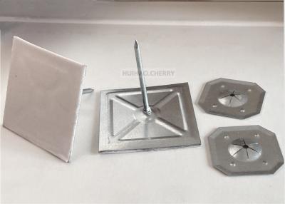 China 12 Gauge Insulation Stick Pins And Washers Galvanized Steel Rockwool Insulation Pins for sale