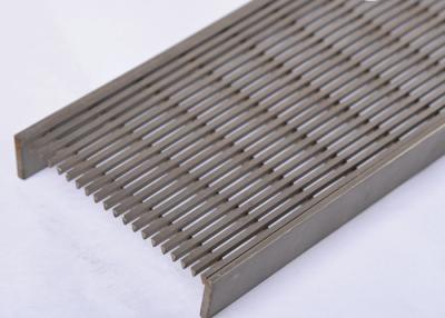 China Professional V- Shaped Wedge Wire screen Panel For Long Linear Floor Drain for sale
