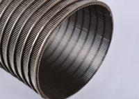 China SS Wedge Johnson Wire Screen , Stainless Steel Wedge Mesh Cylinder Filter for sale