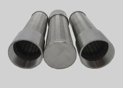 China Wedge Wire Screen Pipe 6M L Johnson Screen for Paper Mill / Fluid Filtration for sale