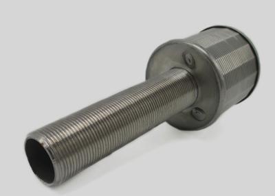 China Stainless Steel Johnson Wire Wound Filter Nozzle 0.5-3 Flow Rating for sale
