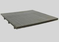 China 2500M Width Welded Wedge Johnson Wire Screen For Plate Sieve Without Frame for sale