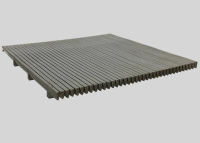 China 2500M Width Welded Wedge Johnson Wire Screen For Plate Sieve Without Frame for sale