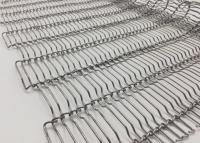 China SS316 Woven Flat Drive Belt Decorative Wire Mesh For Fireproof Curtain Mesh for sale