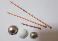 China 3mm Copper Plated Steel Stud Welding Insulation Pins With Self Locking Dome Caps for sale