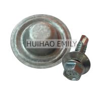 China 35mm Screw Cap For Roofing Screws With Galvalume Surface Treatment-100pcs for sale