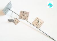 China EN Standard Rock Wool Metal Perforated Base Insulation Anchor Pins 1/2
