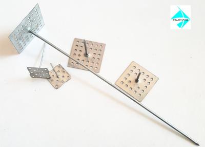China EN Standard Rock Wool Metal Perforated Base Insulation Anchor Pins 1/2
