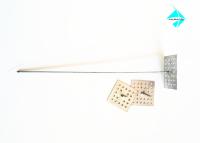 China 2.7mm Dia 160mm L Square Perforated Base Insulation Pins Used For HAVC System for sale