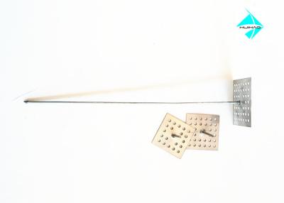 China 2.7mm Dia 160mm L Square Perforated Base Insulation Pins Used For HAVC System for sale