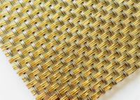 China Rattan Pattern Aluminum Decorative Wire Mesh Uesed For Shopping Mall Divider for sale