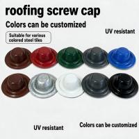 China Custom Color Metal Cap Washers For Cover Roof Screw Prevent Leaks UV Resistant for sale