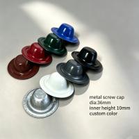China Waterproof Colorful 35mm Metal Roof Screw Caps Cover Washers For Roofing Screws for sale
