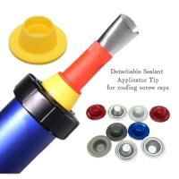 China Waterproof Metal Roof Screw Cap Covers ZAM Steel Seal Existing Screw Heads To Prevent Leaks for sale