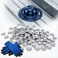 China 36mmx11mm Metal Waterproof Roofing Screws Cap Cover Roofing Hex Self-Drilling Screws for sale