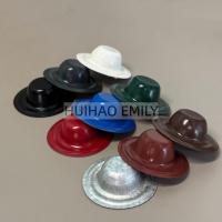 China 35mm Waterproof Metal Roof Screw Cap Cover Colorful Corrugated Roofing Sheet for sale
