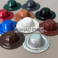 China Galvalume Steel roofing fasteners Metal Roof Screw Caps For Waterproof screw cover for sale