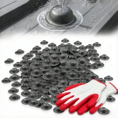 China Galvalume Waterproof Roofing Screw Caps For Metal Roofing Prevent Leaks UV Resistant for sale
