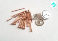 China Copper Plated Steel Capacitor Discharge Weld Pins 3x65mm For Insulation Attaching On Various Metals for sale