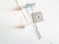 China 203mm Length Aluminum Self Adhesive Insulation Pins Used For Duct Connector for sale