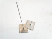 China Aluminum Self Adhesive Insulation Pins With 63.5MM Fix Heat Insulating Material for sale