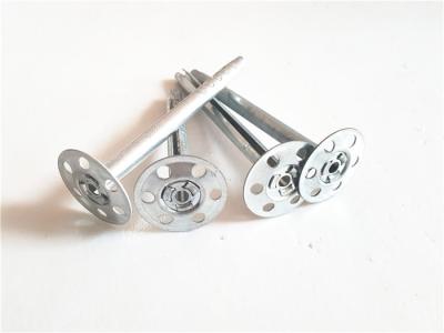 China Perforated Base Metal Insulation Anchor Pins, Galvanized Insulation Wall Plugs for sale