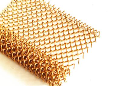 China 1 x 8mm Alumium Flexible Chain Link Mesh Curtain For Various Color Space Divider for sale