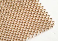 China Stainless Steel Flexible Metal Mesh Drapery With 1.2MM Wire For Interior Drepary for sale