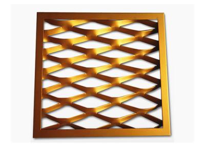 China Security Walls Partition Expanded Metal Mesh, Architectural Metal Screen Facade for sale