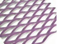 China Curtain Walls Aluminum Expanded Mesh LWD115mm X  SWD40mm PVDF Finished for sale