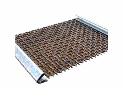 China High Carbon Steel Aggregate Screening Media With Hooks For Mining Industry for sale