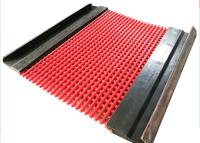 China Hook Polyurethane Coated Wire Screen, Polyurethane Rod Mesh For Mining Industry for sale