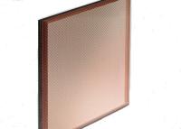 China Colorful metal Mesh Fabric Laminated Glass Facade for sale