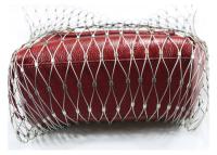 China Flexible Stainless Steel Rope Mesh Anti-theft Bag For Backpack Protector for sale