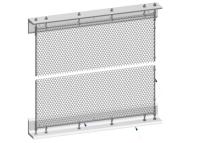 China Installation System Metal Mesh Drapery Spraying Coated Surface Treatment for sale