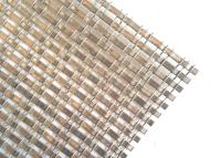 China Antique Plated finished Flat Architectural Wire Mesh For Cabinet Decoration for sale