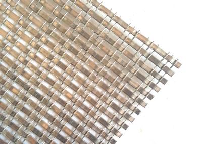 China Antique Plated finished Flat Architectural Wire Mesh For Cabinet Decoration for sale
