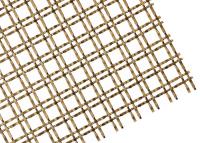 China Staircases Isolation Screen Decorative Wire Mesh 50mm Aperture Square Hole for sale