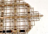 China Popular Cabinets Decorative Wire Mesh Made In Stainless Steel Flat Wire for sale