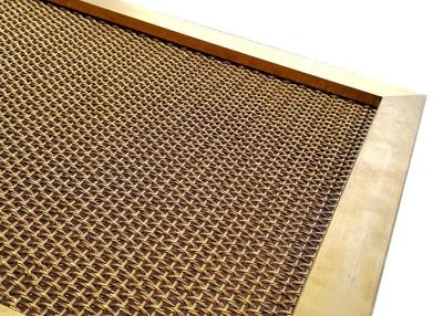 China Frame Edge Architectural Wire Mesh For Interior & Exterior Building Decoration for sale