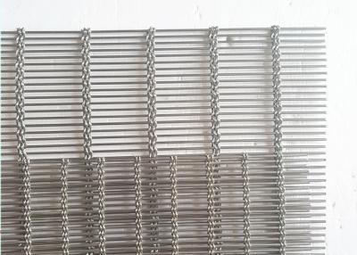 China Stainless Steel 316 Architectural Wire Mesh For Blind Metal Drapery Wall for sale
