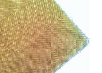 China Copper Flexible Woven Metal Fabric Laminated Glass 0.5mm for sale