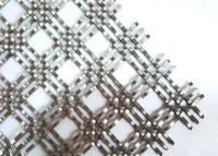 China Furniture Cabinetry Designs Architectural Metal Mesh Weaved With 1.2x3.5mm Wire for sale