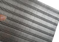 China Copper Color Architectural Wire Mesh Panels Woven With Cables & Rods For Facades for sale