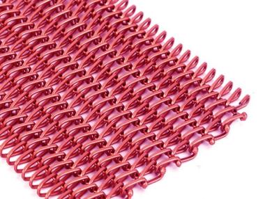 China ChainLink Type Metal Mesh Drapery Of Baking Varnish Use Day Lighting Screening for sale