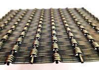 China Antique Plated Archiectural Metal Mesh For Elevator Decoration And Wall Covering for sale